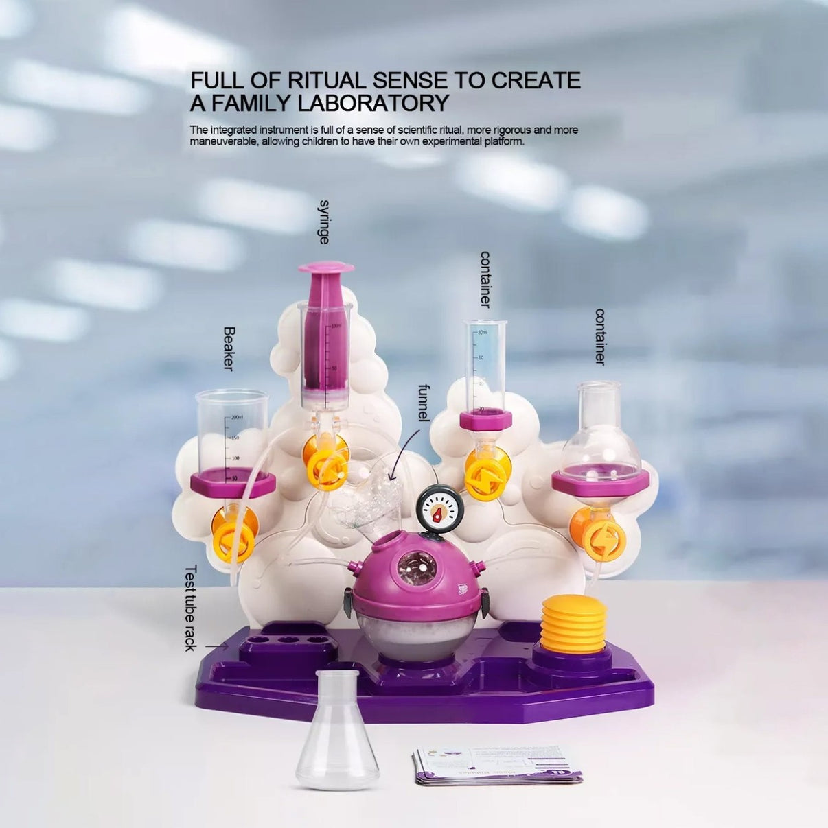 Science Can Bubble Science Lab Experiment STEM toy kit – Happi Bebe