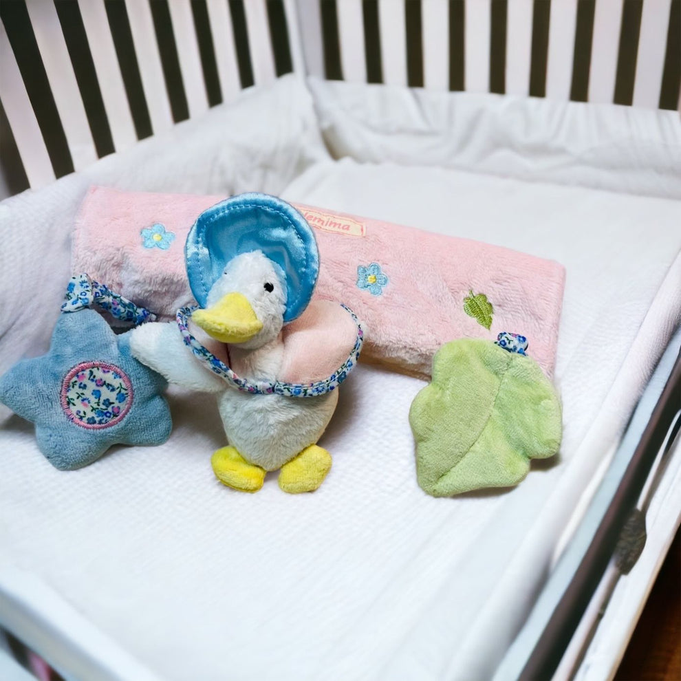 Mother goose Crib Stroller Bed Rattle Soft Toy Shower Gift – Happi Bebe