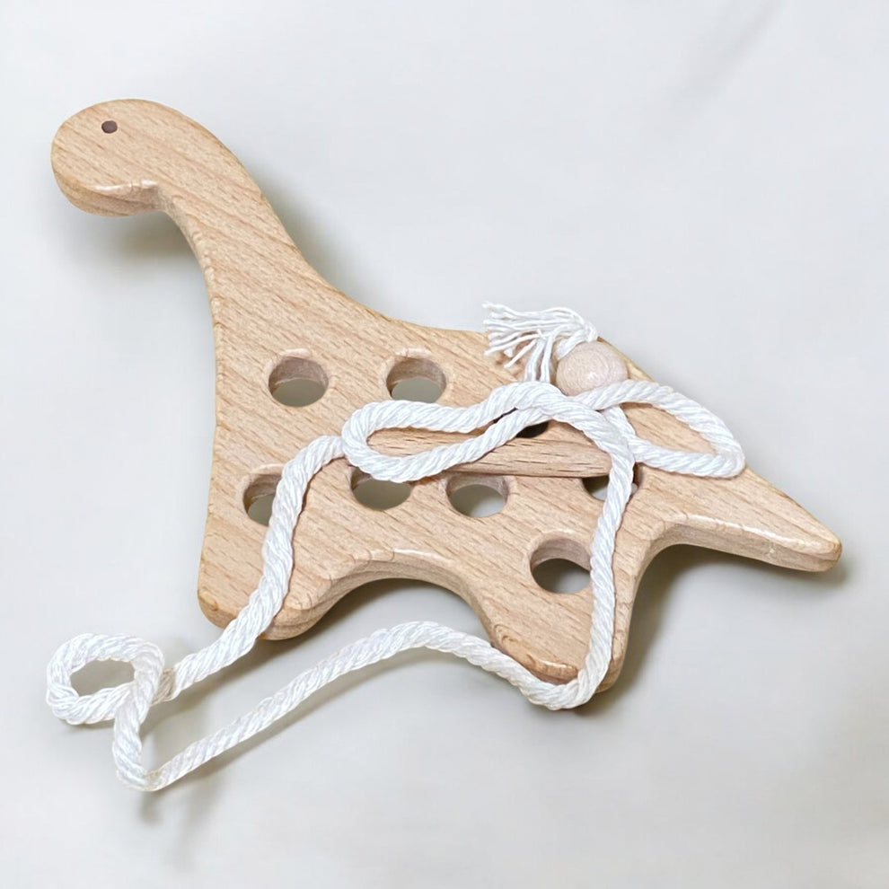Wooden threading animal toy Fine Motor Skill Development Toy – Happi Bebe
